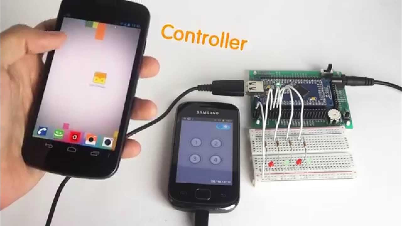 [IOIO Board] Droid2Droid Controller - YouTube