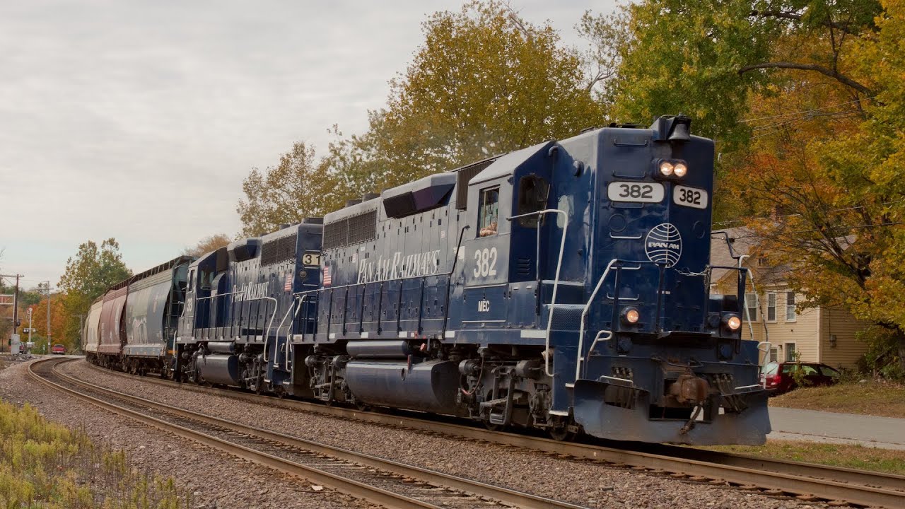 HD Two Pan Am Freight Trains feat. High Hood & Standard Cabs - YouTube