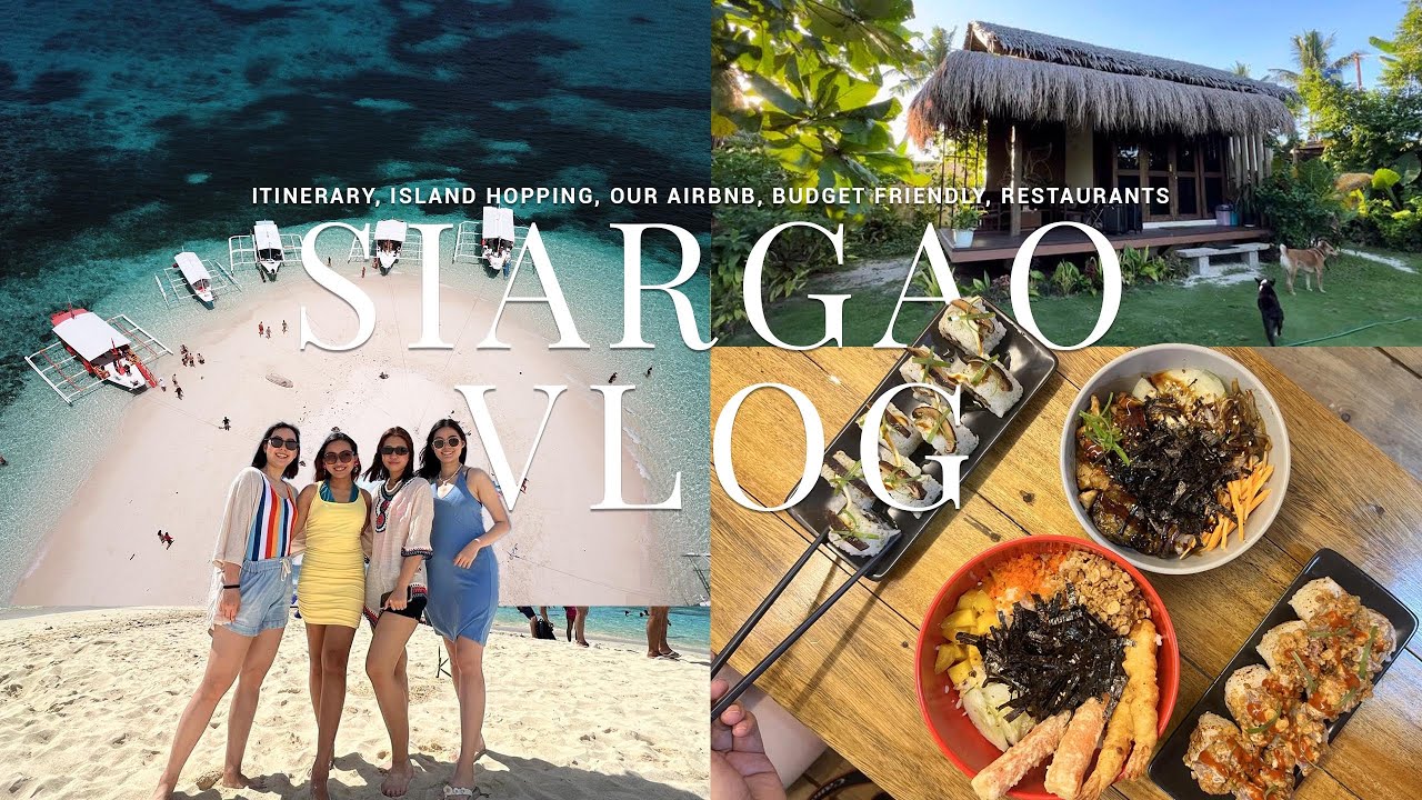 SIARGAO 2023: 5D4N Budget Tour & Affordable Airbnb! pt 1 | Geraldine ...