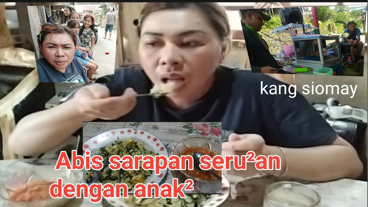 Sarapan, Bercanda dengan anak² cewek @DianeJuli - YouTube