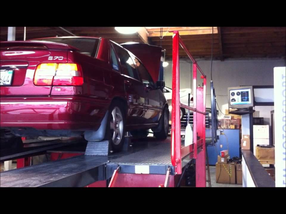 Volvo S70 T5 Dyno Run with ARD Orange Tune - YouTube