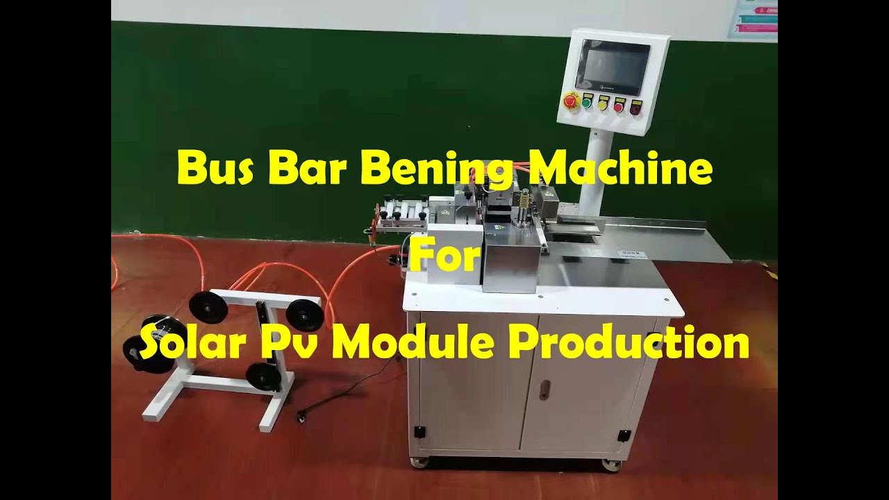 Bus bar bending machine-Yudiansolar/Radiantpvsolar,Get a machine for ...