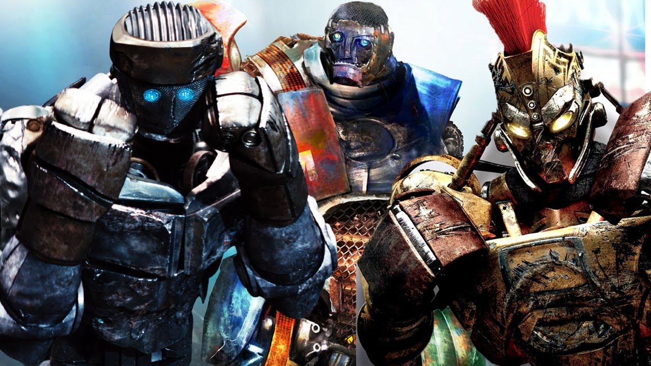 Real Steel Wrb Metro And Atom And Midas And Zeus And Hollowjack And Bluebot