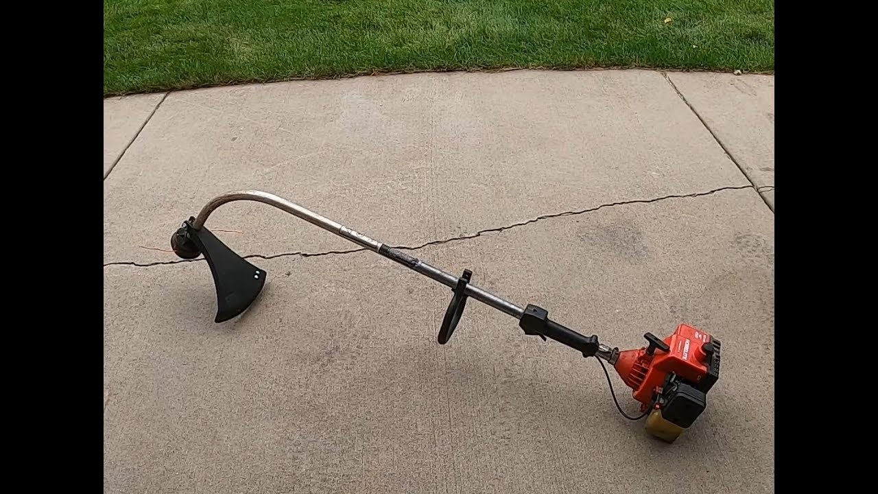 Homelite ST -145 string trimmer primer repair - SUPER EASY FIX! - YouTube