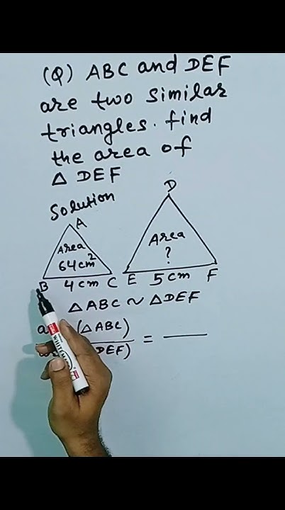 (Similar Triangles) class 10 - YouTube