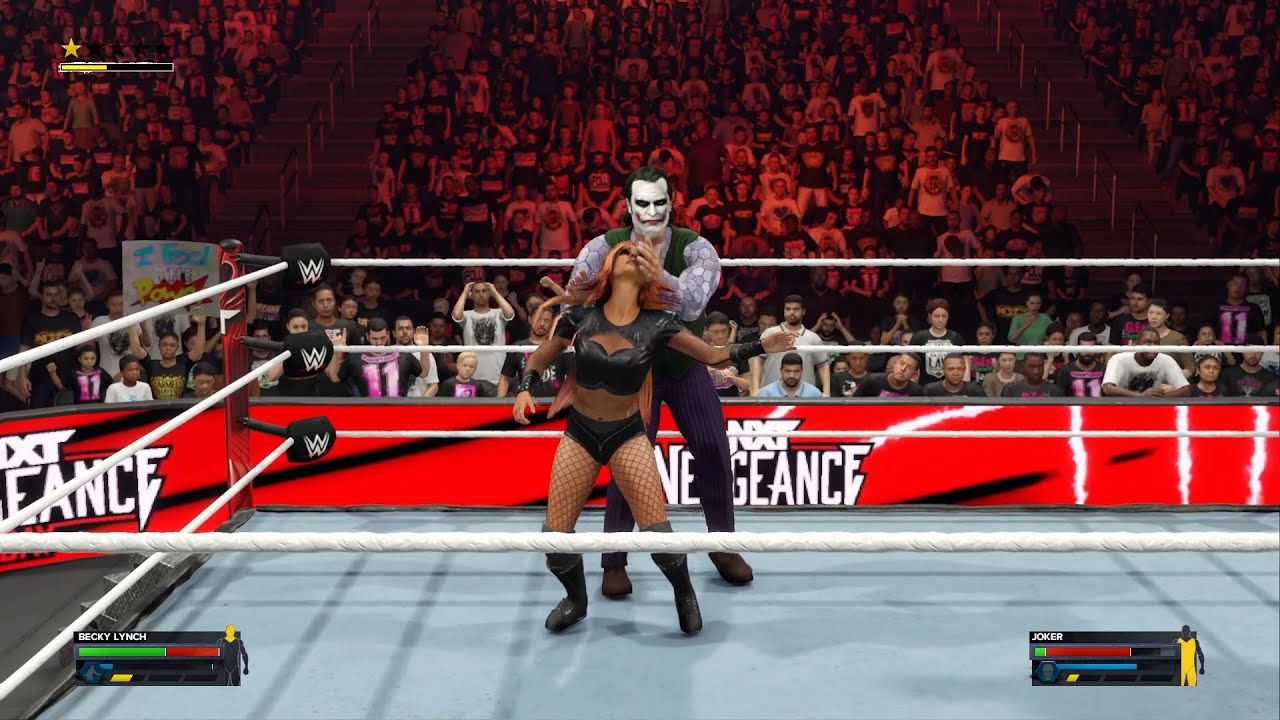Becky Lynch vs the Joker WWE Full Match - YouTube