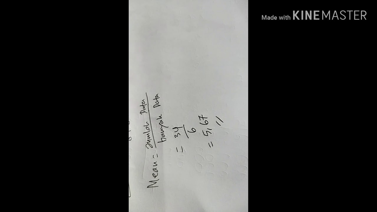 Mean, Modus, dan Median MTK Kls 8 - YouTube