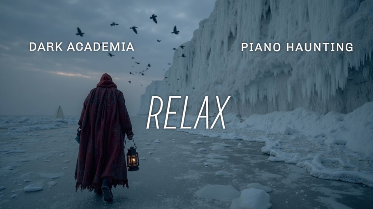 Serene Dark Piano Music Deep Relaxation Sleep Calm Night Stress Healing ...