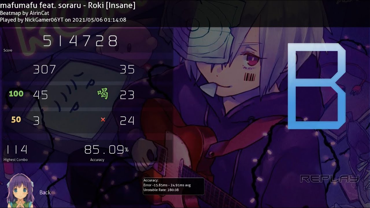 mafumafu feat soraru Roki - Osu! - YouTube