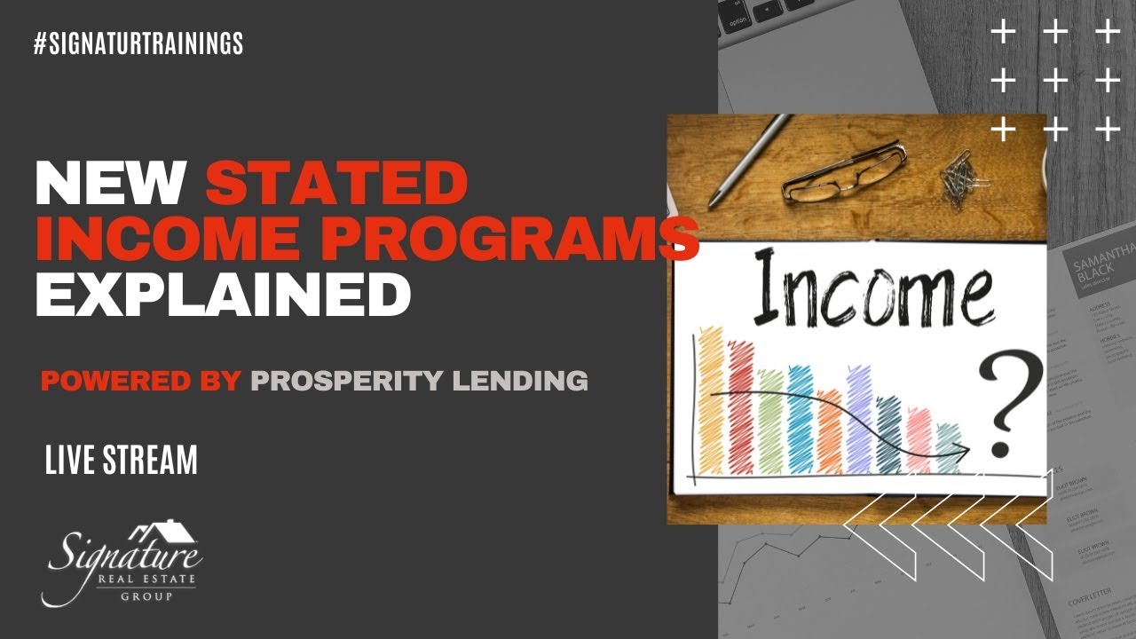 Lunch & Learn | New Stated Income Programs Explained - YouTube