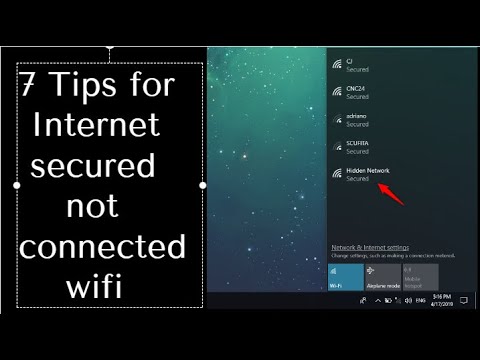 7 tips of Wifi Working But No Internet Access and No internet secured ...
