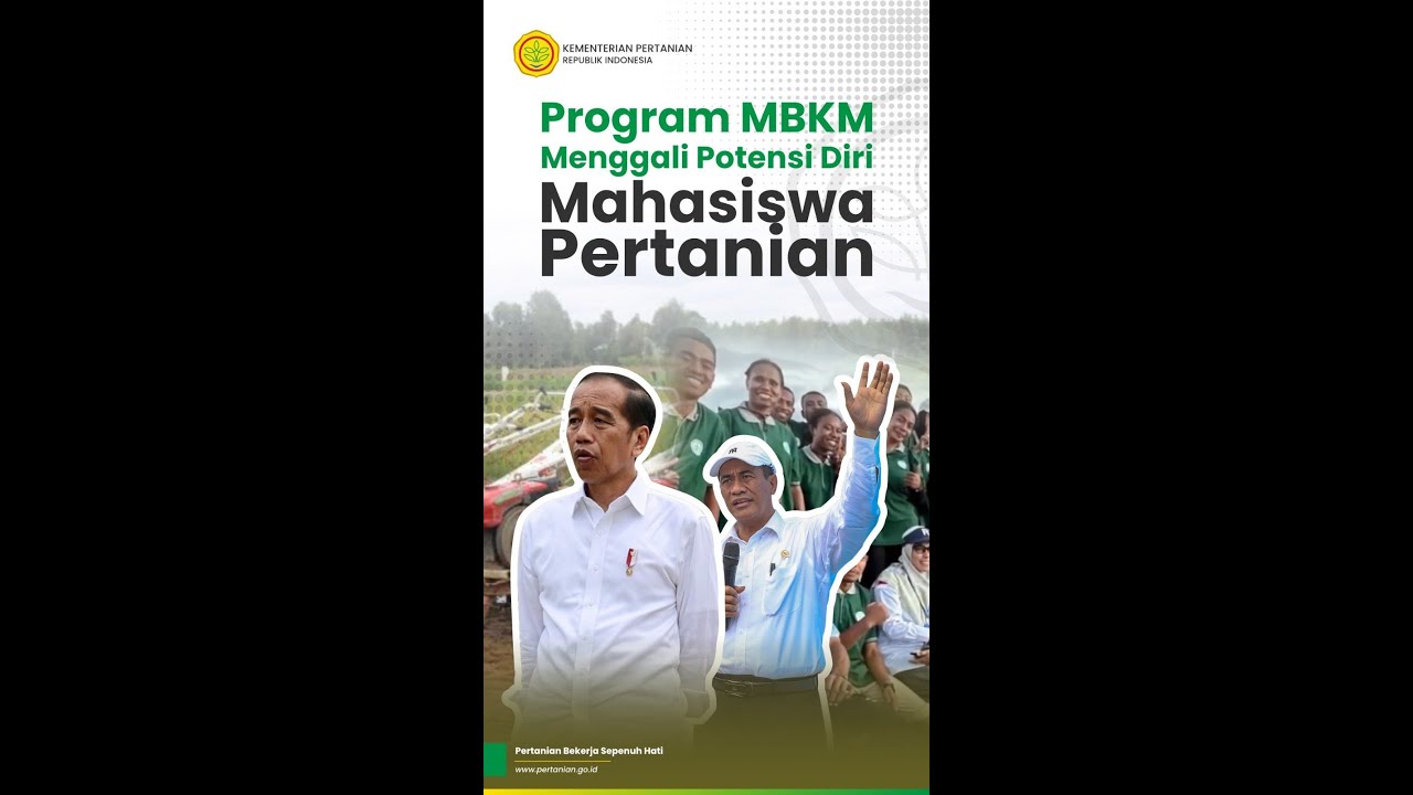 Program MBKM Menggali Potensi Diri Mahasiswa Pertanian - YouTube