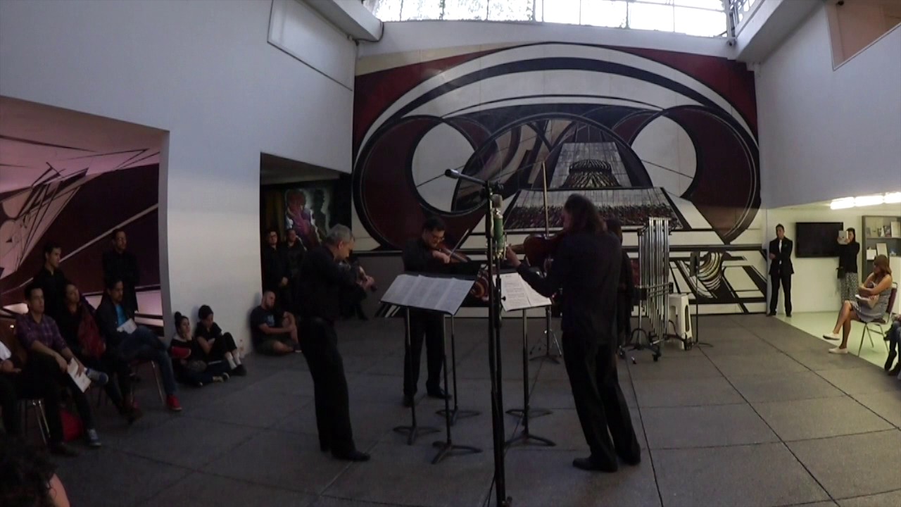 Violin Phase, Steve Reich. Ensamble CEPROMUSIC, concierto Aliqua 11/02 ...
