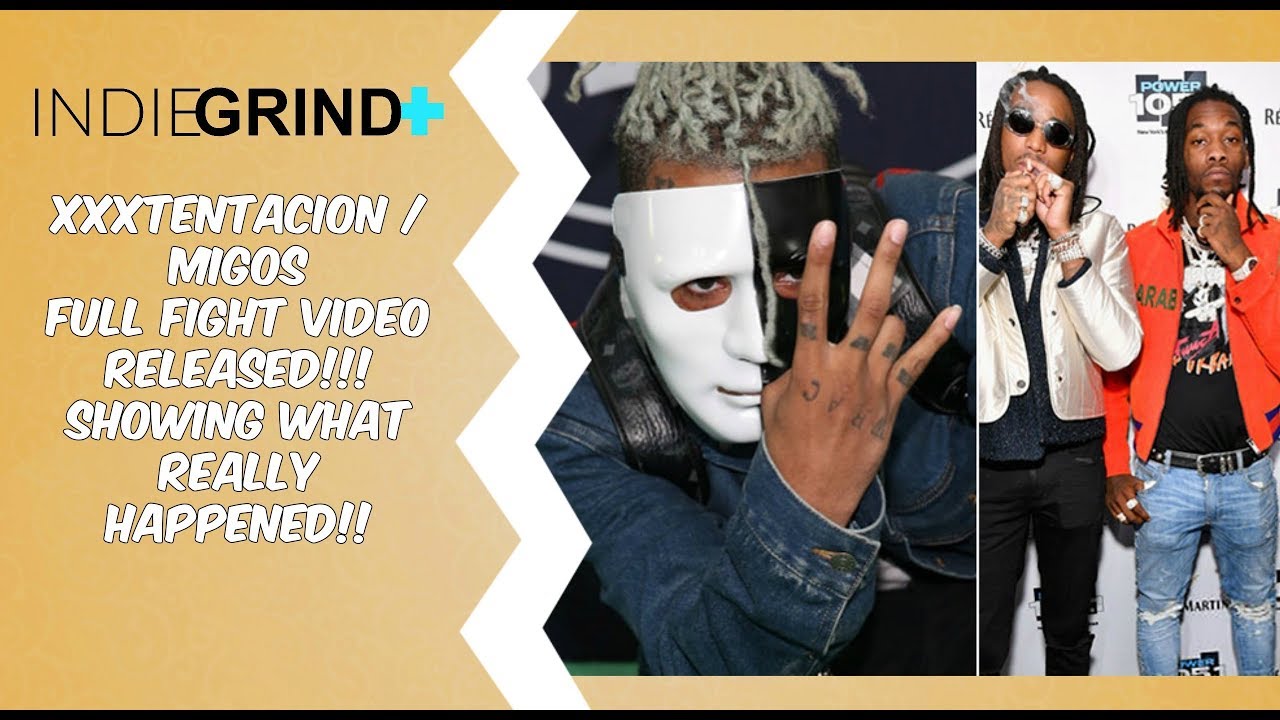 XXXTentacion & Migos Full Fight Video Released!!