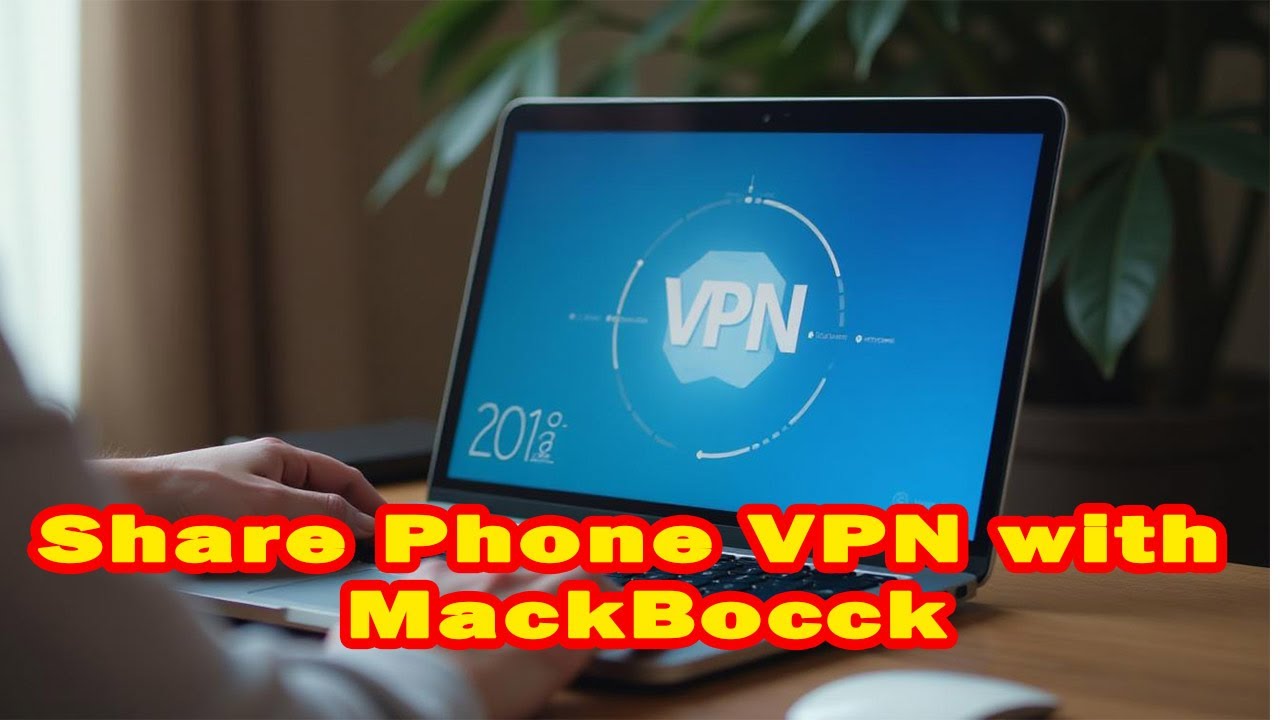 How to Share Phone VPN with MacBook || Phone VPN to PC #iOS #mackbook # ...