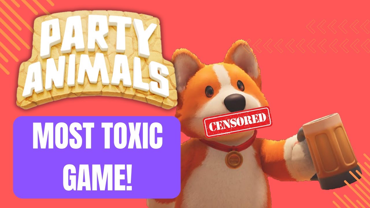 UNSPORTSMANLIKE CONDUCT! MOST TOXIC GAME EVER ON PARTY ANIMALS! - YouTube