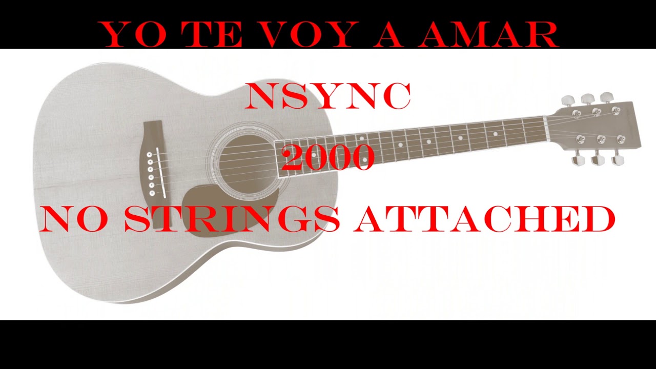 Acordes de Guitarra PDF - N Sync - Yo Te Voy A Amar - YouTube