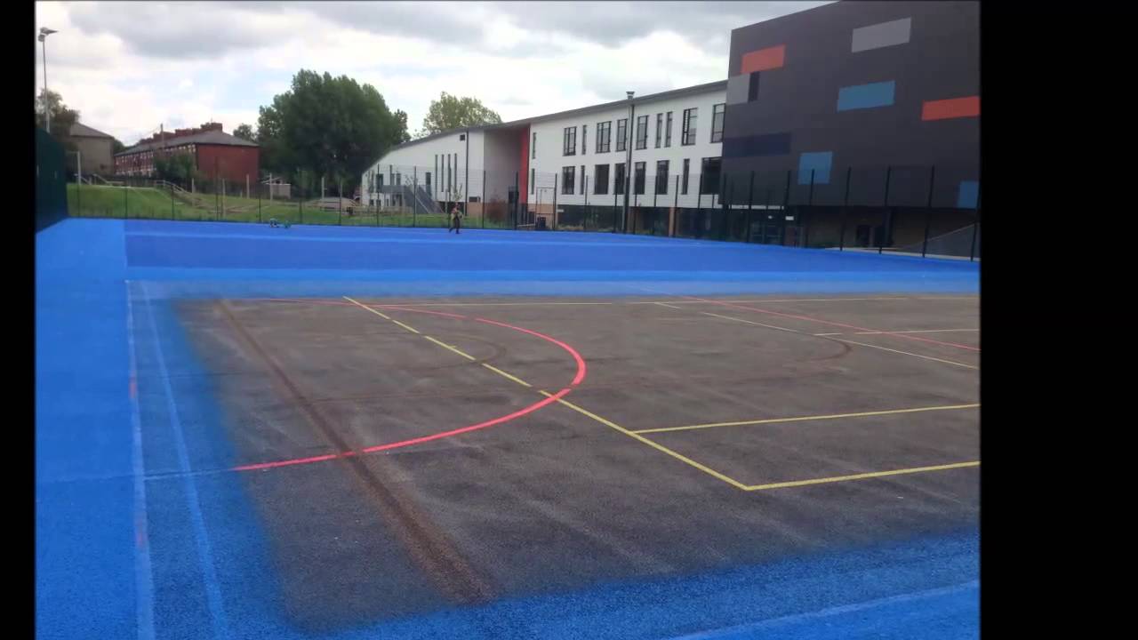 Hyde MUGA Colour Acrylic Paint Coating - YouTube