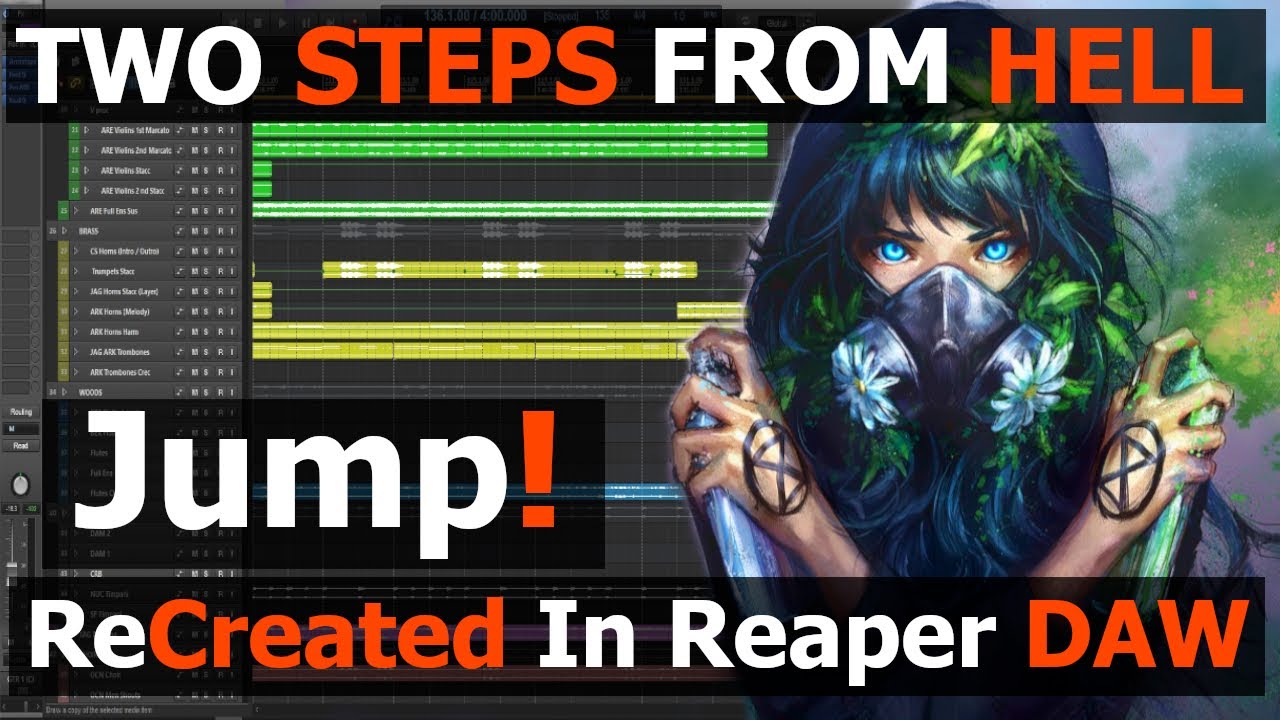 Two Steps From Hell - Jump! (reaper daw) - YouTube