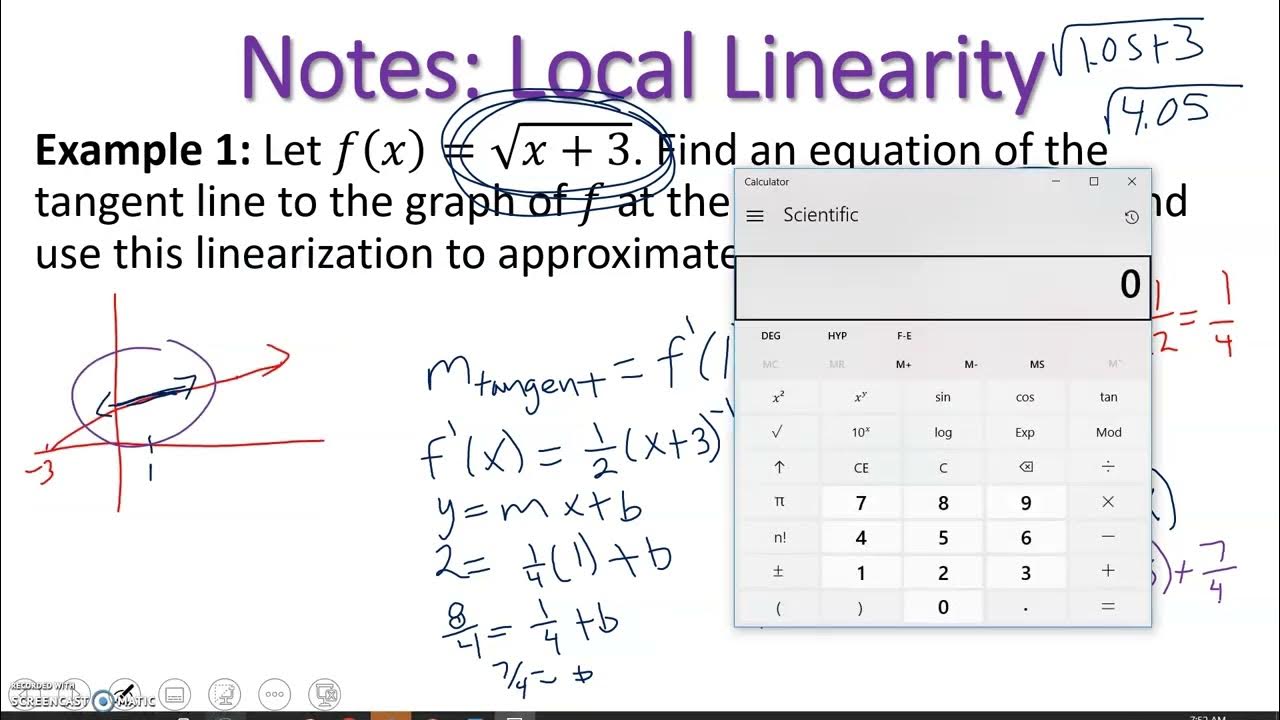 Local Linearity 3.11 - YouTube