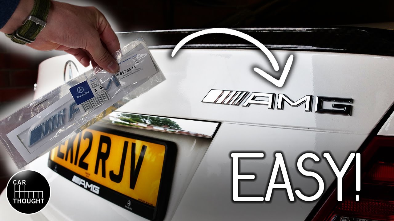Mercedes C63 AMG Debadged - Factory fresh swap! - YouTube