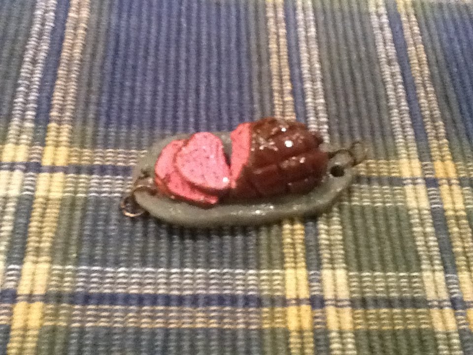 Polymer Clay Thanksgiving Feast: Ham - YouTube