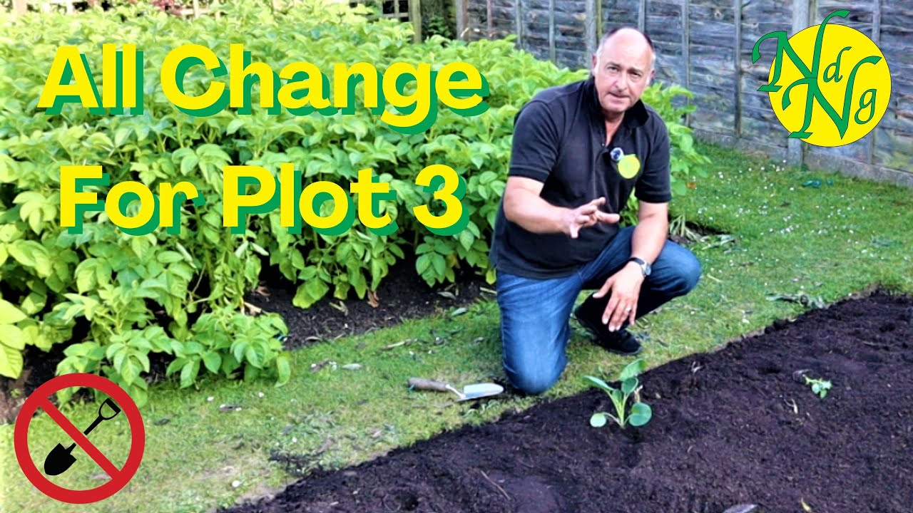 Harvesting Prepping and planting No Dig - YouTube