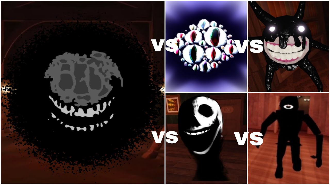 Rush VS Screech VS Eyes VS Jack VS Seek Roblox Doors - YouTube