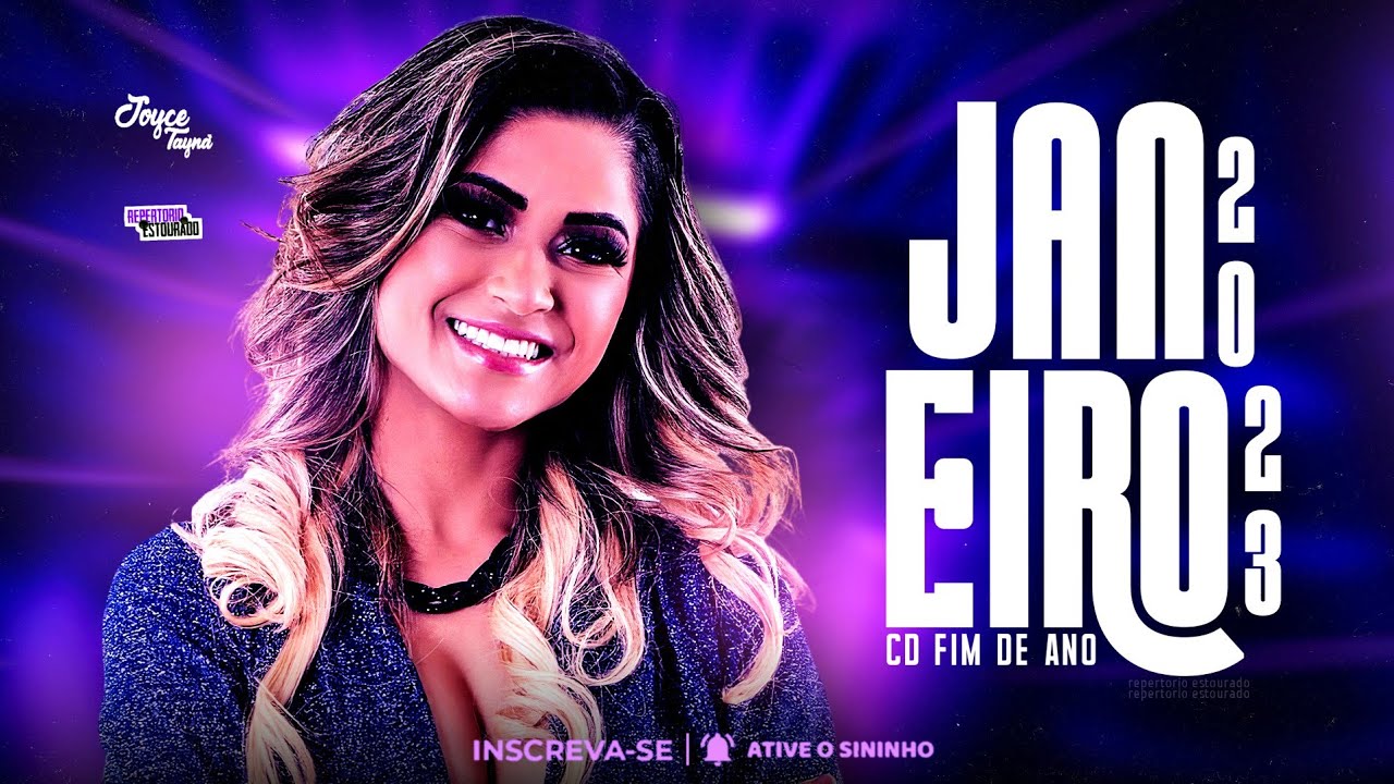 JOYCE TAYNÁ - ATUALIZANDO REPERTÓRIO NOVO JANEIRO 2023 - CD PROMOCIONAL ...