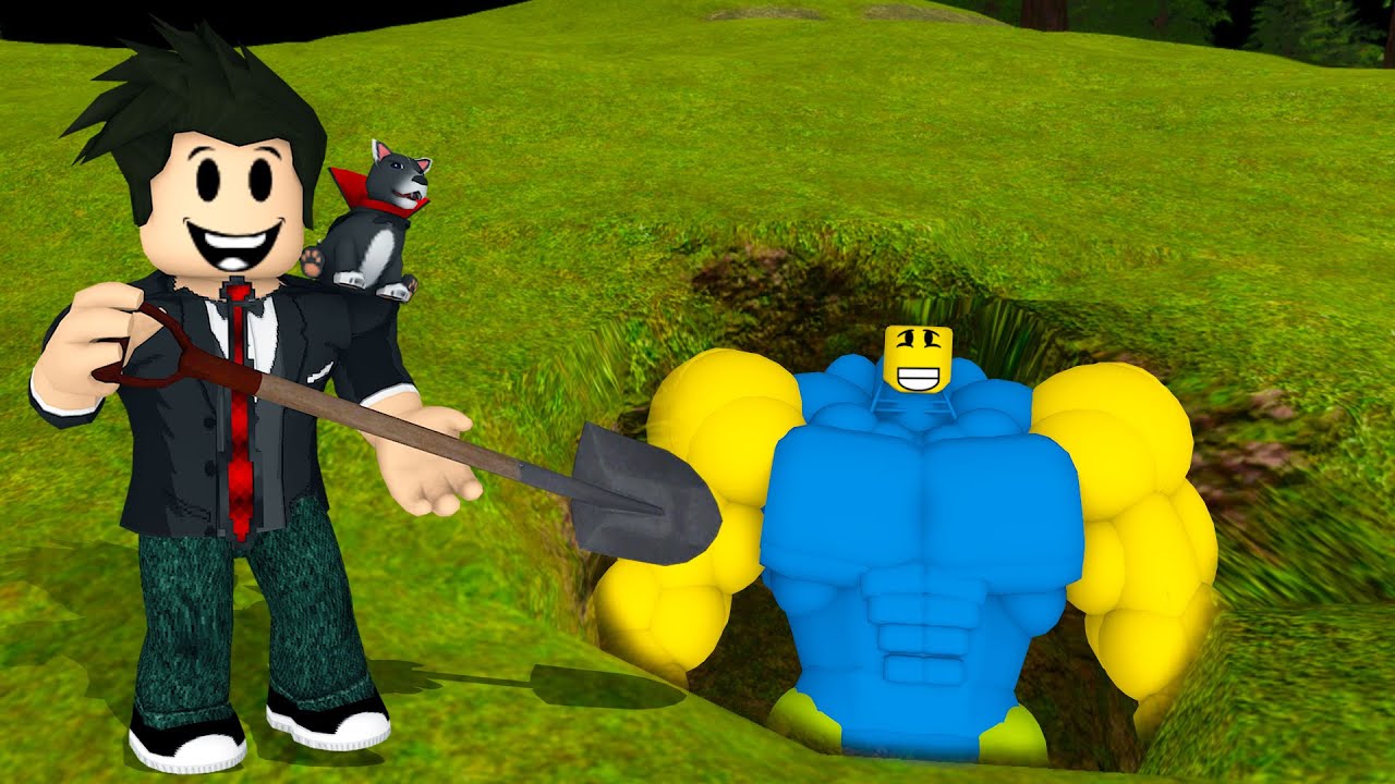 ENTERRAR O NOOB FORTÃO NO BURACO | Roblox - Infinity Terrain 2 - YouTube