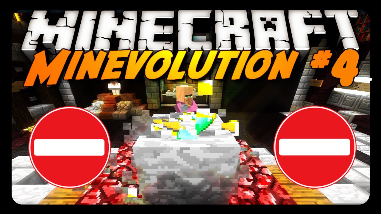 Minecraft MINEVOLUTION #4 - WE BROKE THE GAME!!! - YouTube