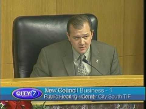 Jim Skelton at Wichita City Council meeting 2008-12-02 - YouTube