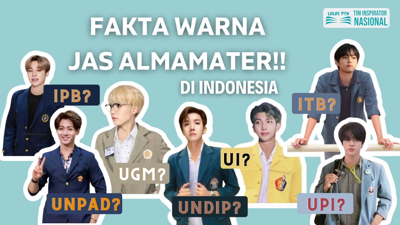 FAKTA: WARNA JAS ALMAMATER KAMPUS? | INSPIRATOR HACKS #1 - YouTube
