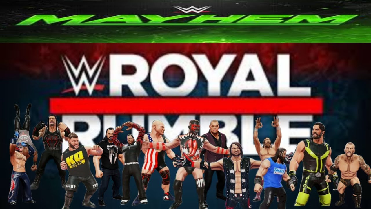 WWE Mayhem Royal Rumble Warm up - YouTube