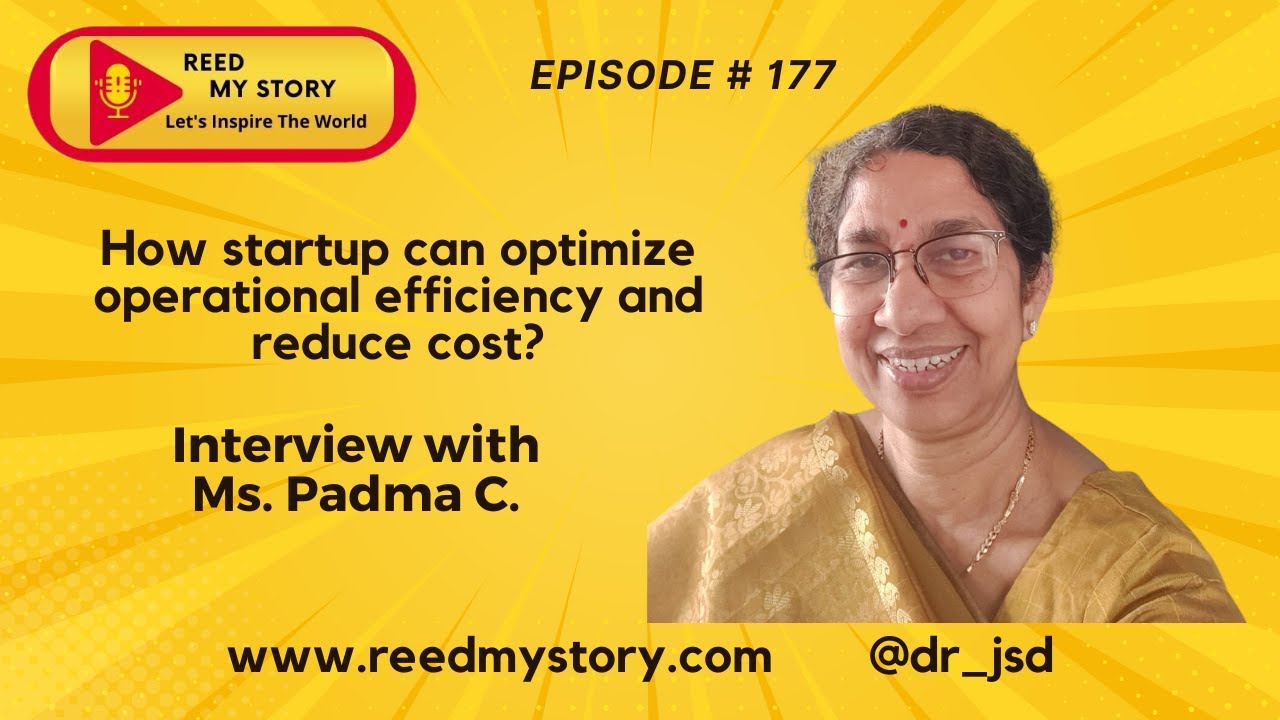 How can Startups optimize operational efficiency and reduce costs? | Ms ...