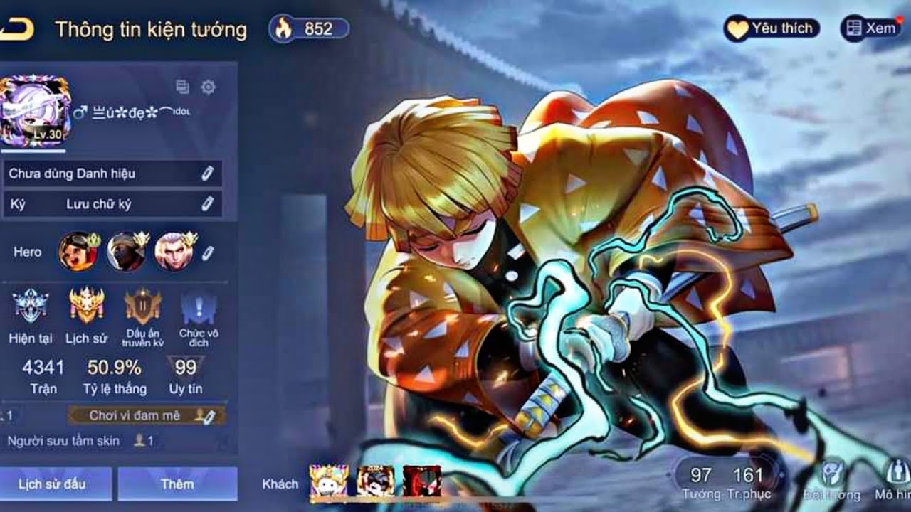 TANG ACC LIÊN QUÂN | NGỘ KHÔNG NHÓC TÍN BÁ ĐẠO LV5 x VANHEN LV5 SIÊU VIP | NHẬN TREE 100% - YouTube