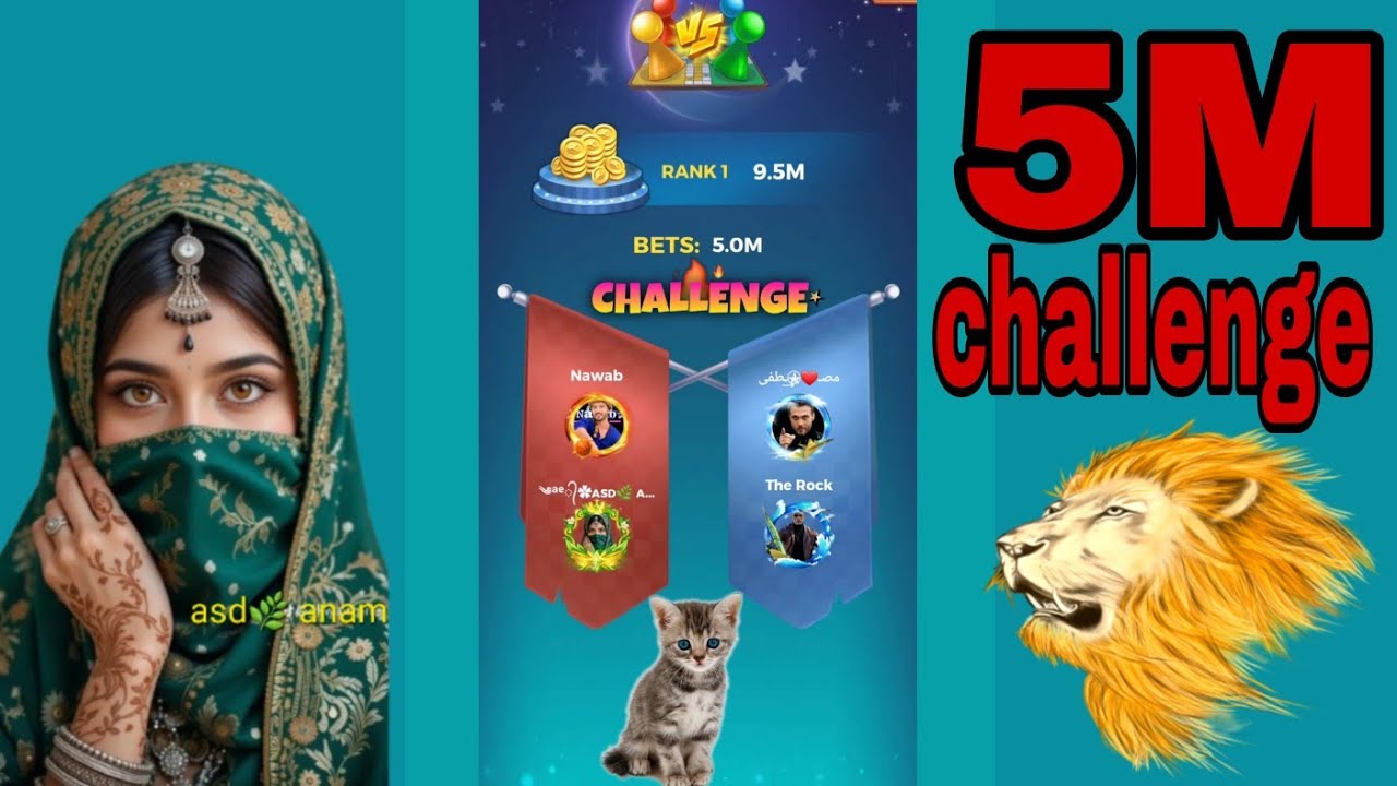 yalla ludo 5m game play - YouTube