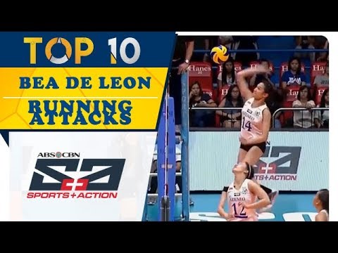 Top 10: Bea De Leon Running Attacks - YouTube