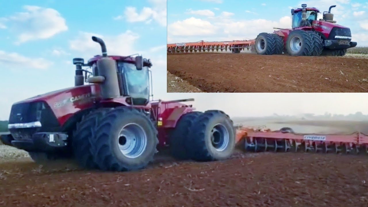 Tractors with long furrow disc ploughing performance | Tractors. # ...
