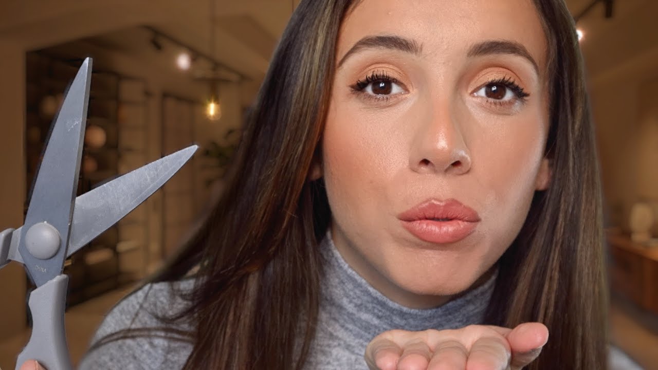 ASMR CREEPY CLASSMATE GIVES YOU A HAIRCUT | 4K - YouTube