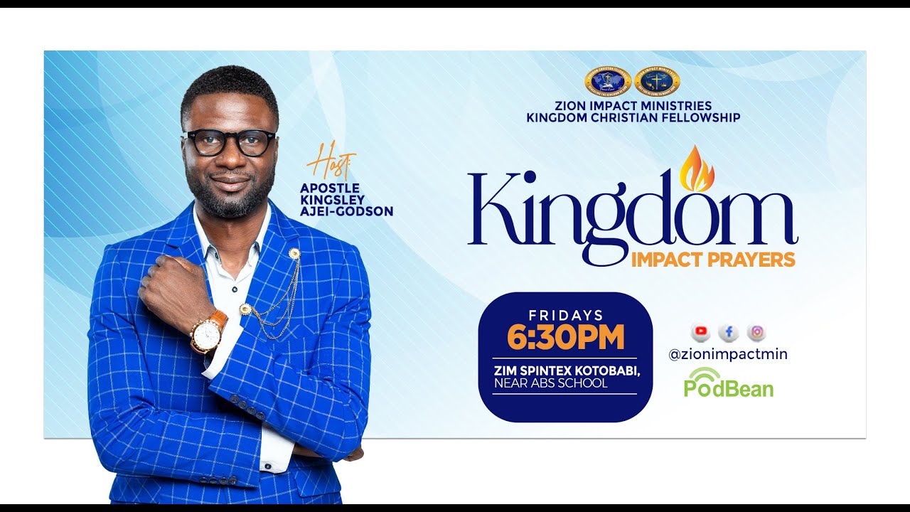 Kingdom Impact Prayers - 15-12-2023 [LIVE] - YouTube