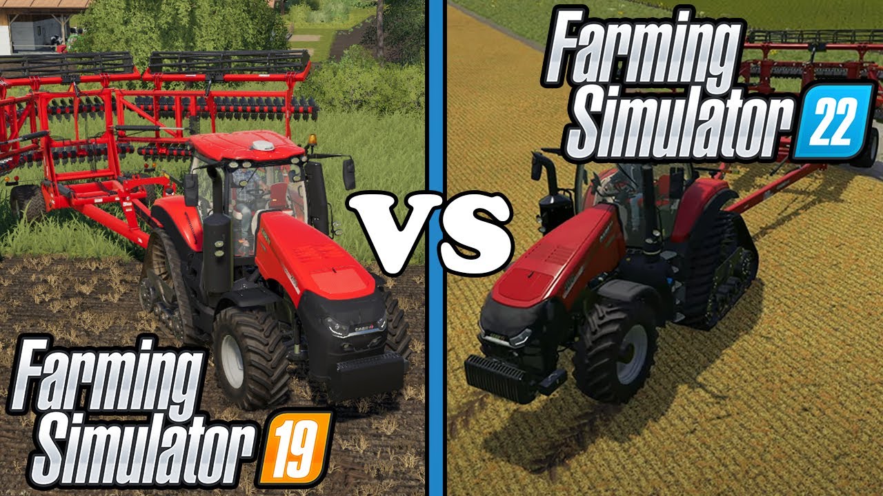 FARMING SIMULATOR 19 VS FARMING SIMULATOR 22 - PORÓWNANIE GRAFICZNE ...