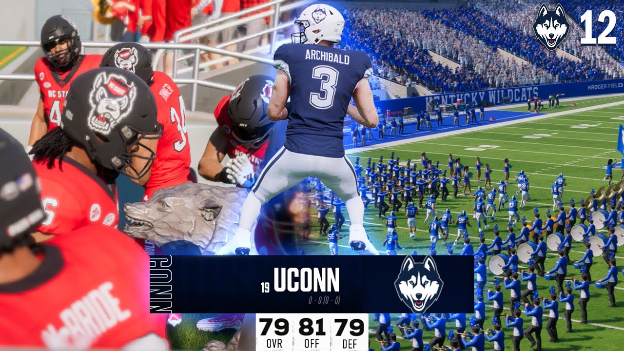 AN INSANE START TO YEAR 3!! UConn Rebuild - EA College Football 25 ...