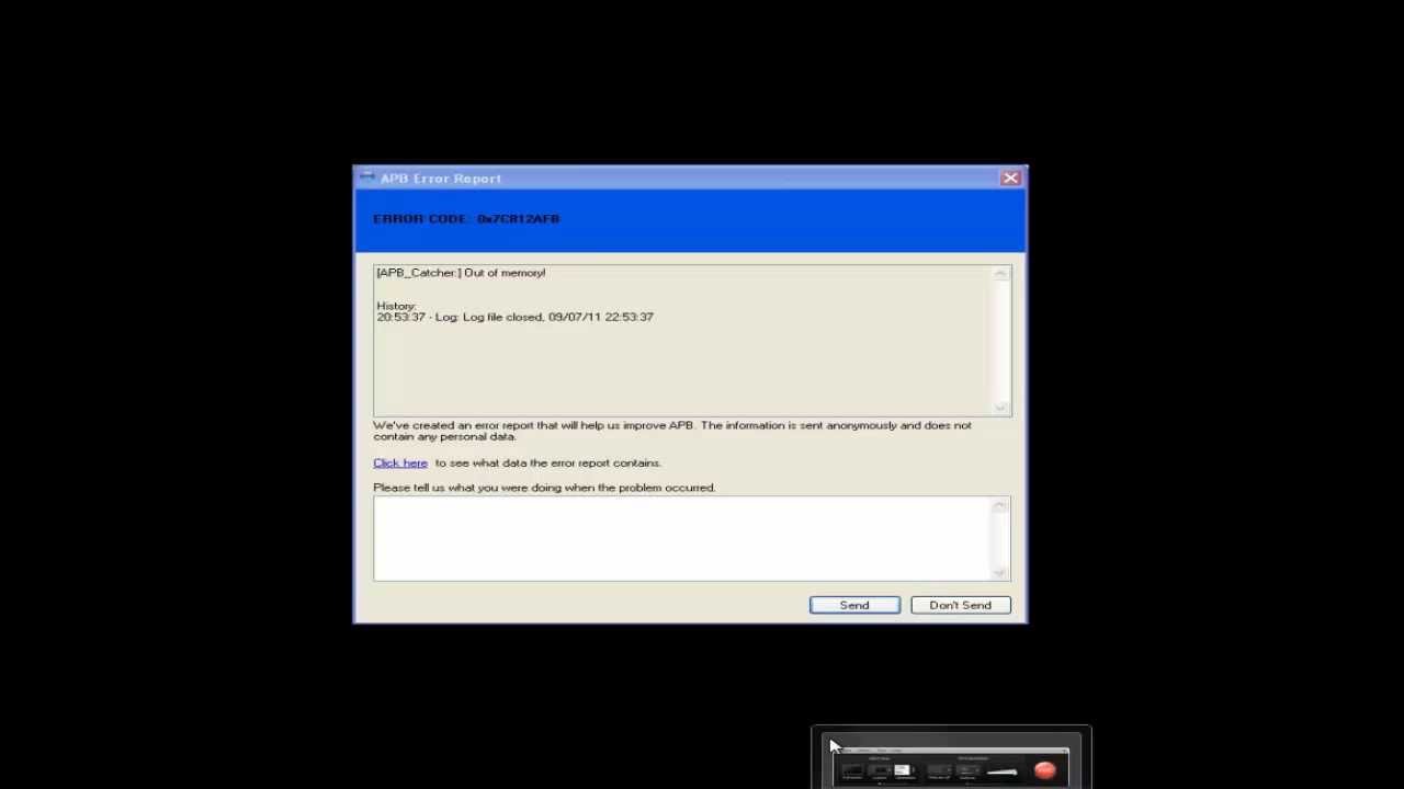APB Reloaded - out of memory error HD - YouTube