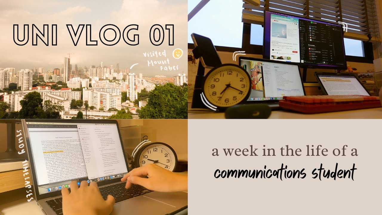 uni vlog | week in the life of a singaporean university student - YouTube