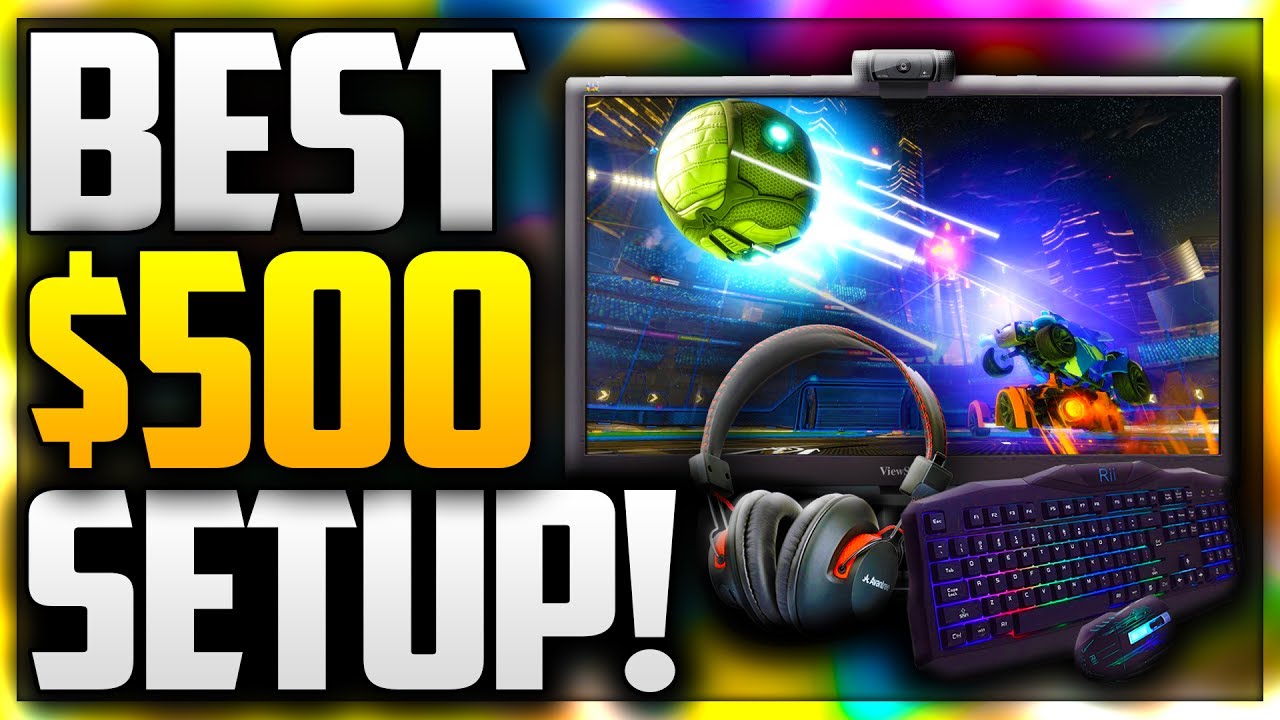 ULTIMATE $500 BUDGET GAMING SETUP FOR NEW CONTENT CREATORS! BEST GAMING ...