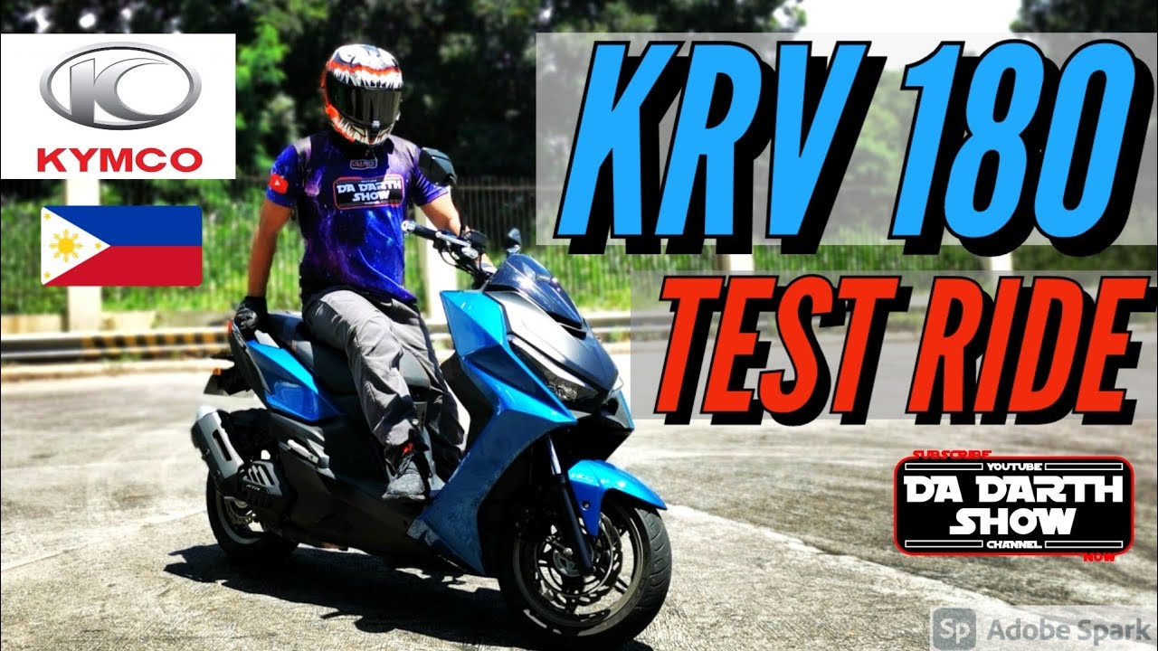 Kymco KRV 180 i TCS - YouTube