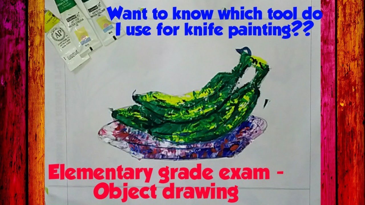 Object Drawing [Texture Painting] For Beginners || Object Drawing ...