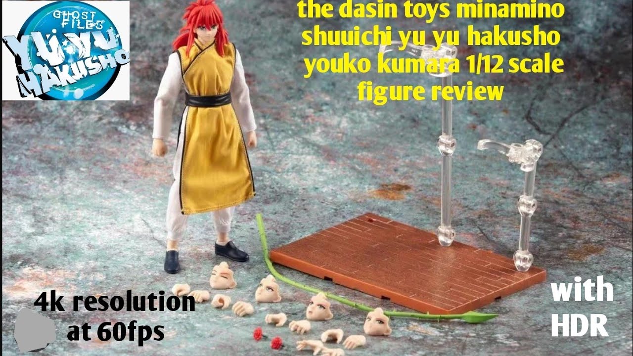 the dasin toys minamino shuichi "yu yu hakusho" youko kumara 1/12 scale ...