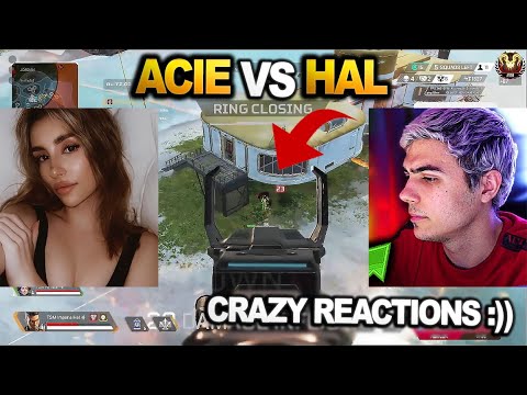 TSM Imperialhal vs Acie ( GIRLFRIEND ) in ranked... ACIE REACTS TO ...